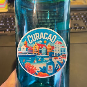 Curacao, Stickers, Weatherproof Sticker, Travel Journal, Suitcase ...