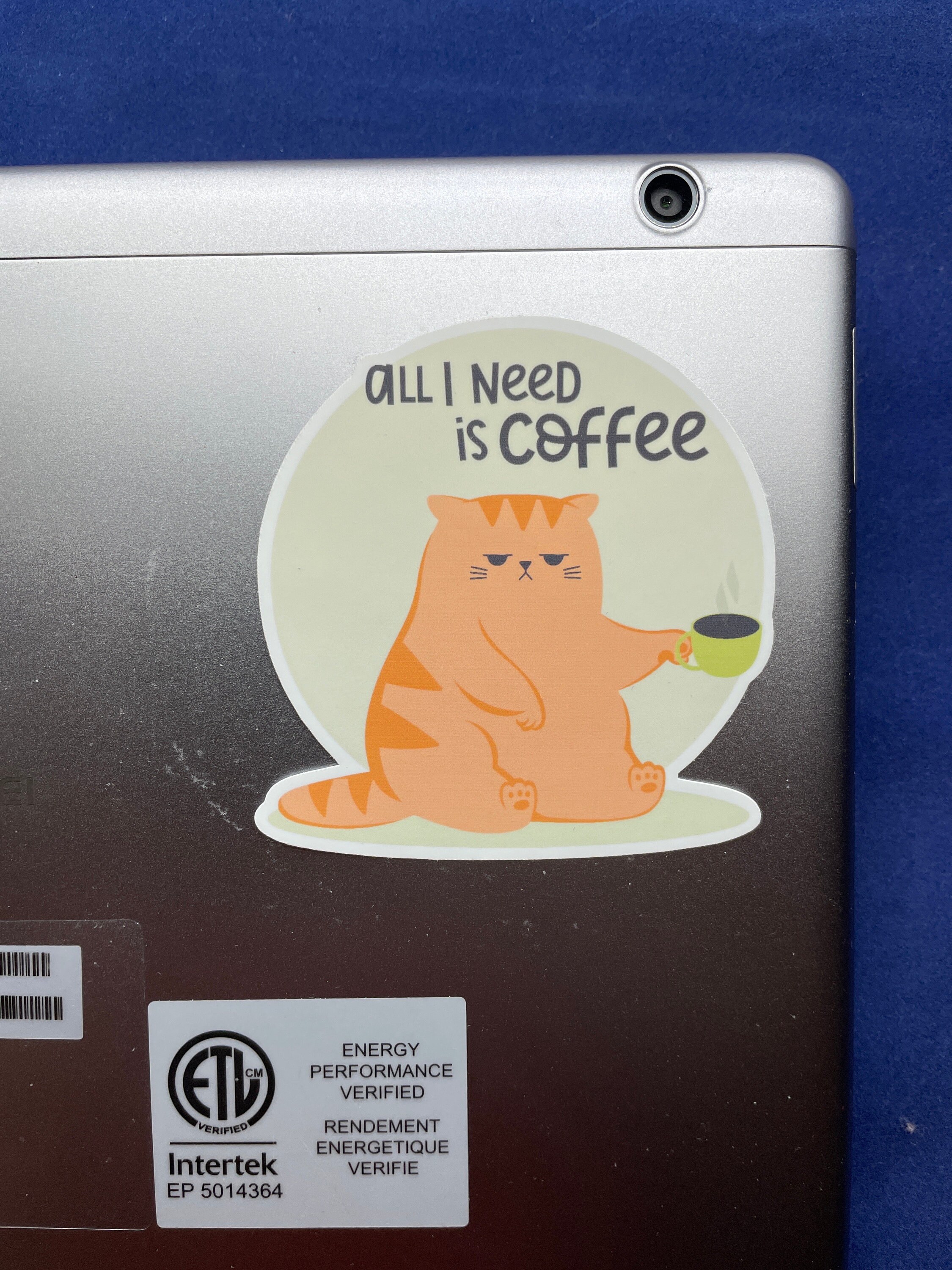 Cat Coffee Need Coffee Cat Sticker funny Cat Waterproof Sticker-funny ...
