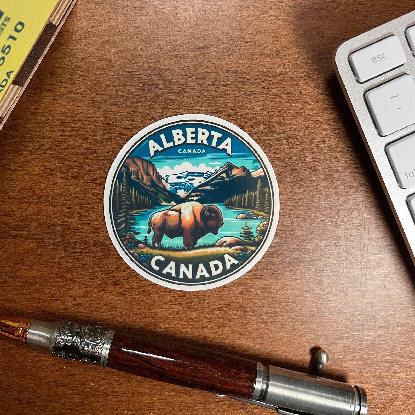 Alberta, Canada, Stickers, Weatherproof Sticker, Travel Journal ...
