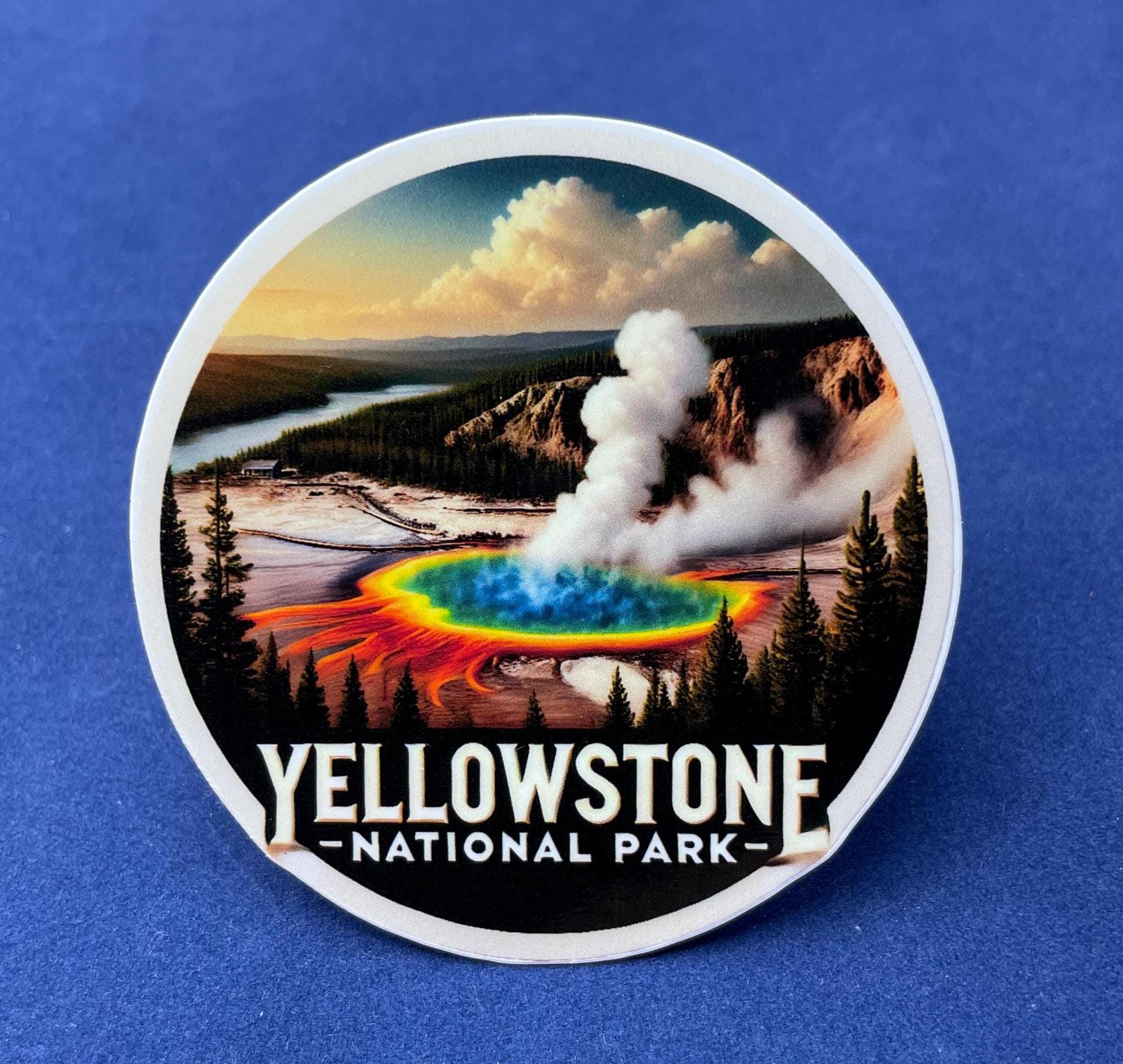 Yellowstone National Park Yellowstone Travel Travel Decal Waterproof ...