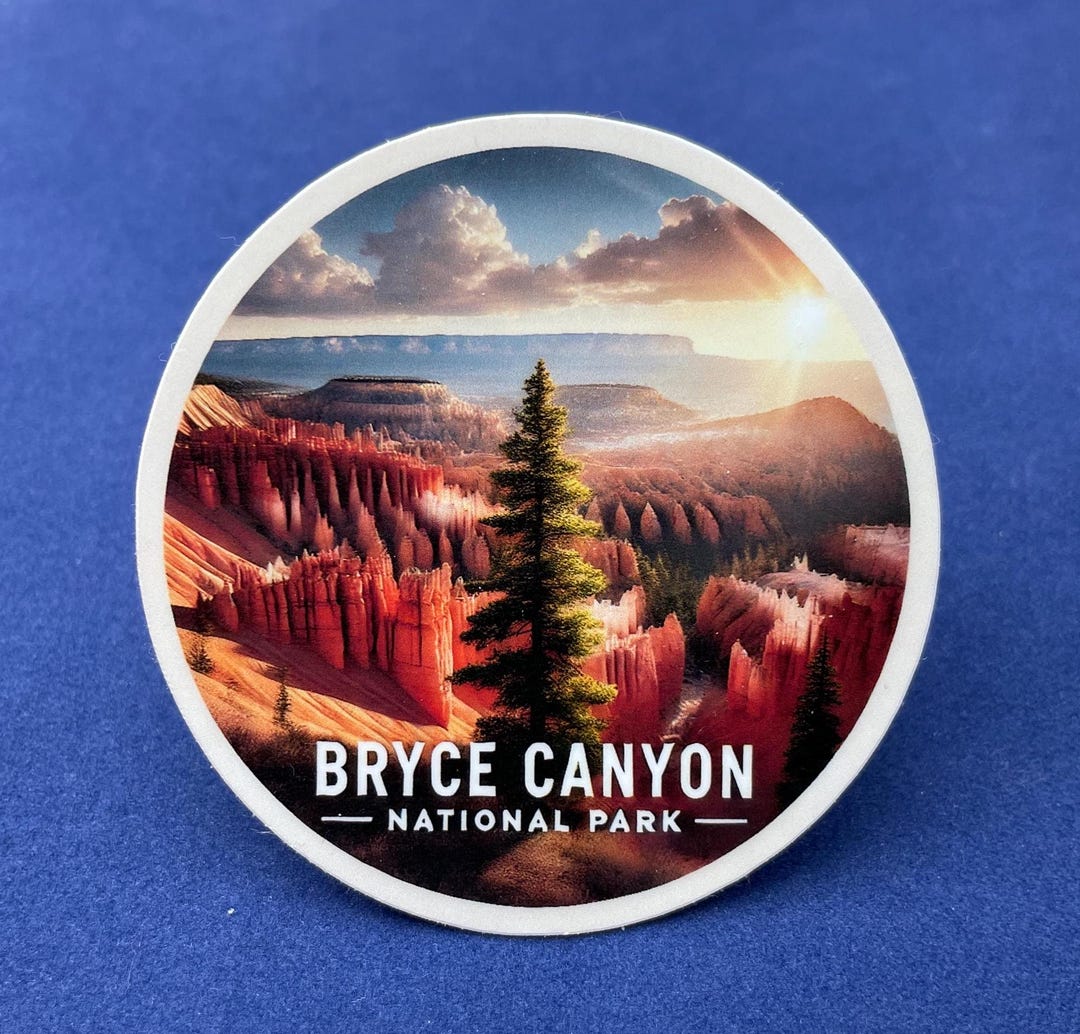 Bryce Canyon, National Park, Stickers, Weatherproof Sticker, Travel ...