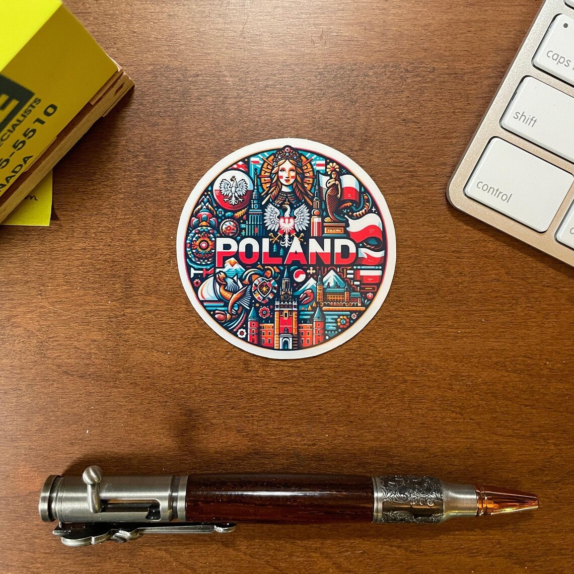 Poland, Stickers, Travel Journal, Weatherproof Sticker, Boarding Pass ...