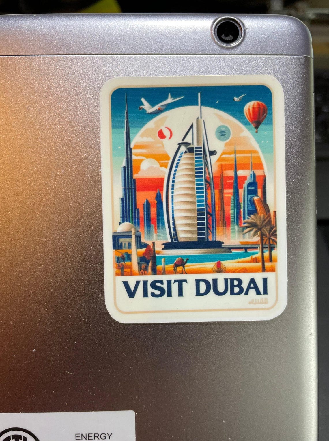 Dubai, Stickers, Weatherproof Sticker, Travel Journal, Suitcase Sticker ...