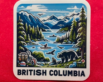 Vancouver Island, Stickers, Weatherproof Sticker, Travel Journal ...