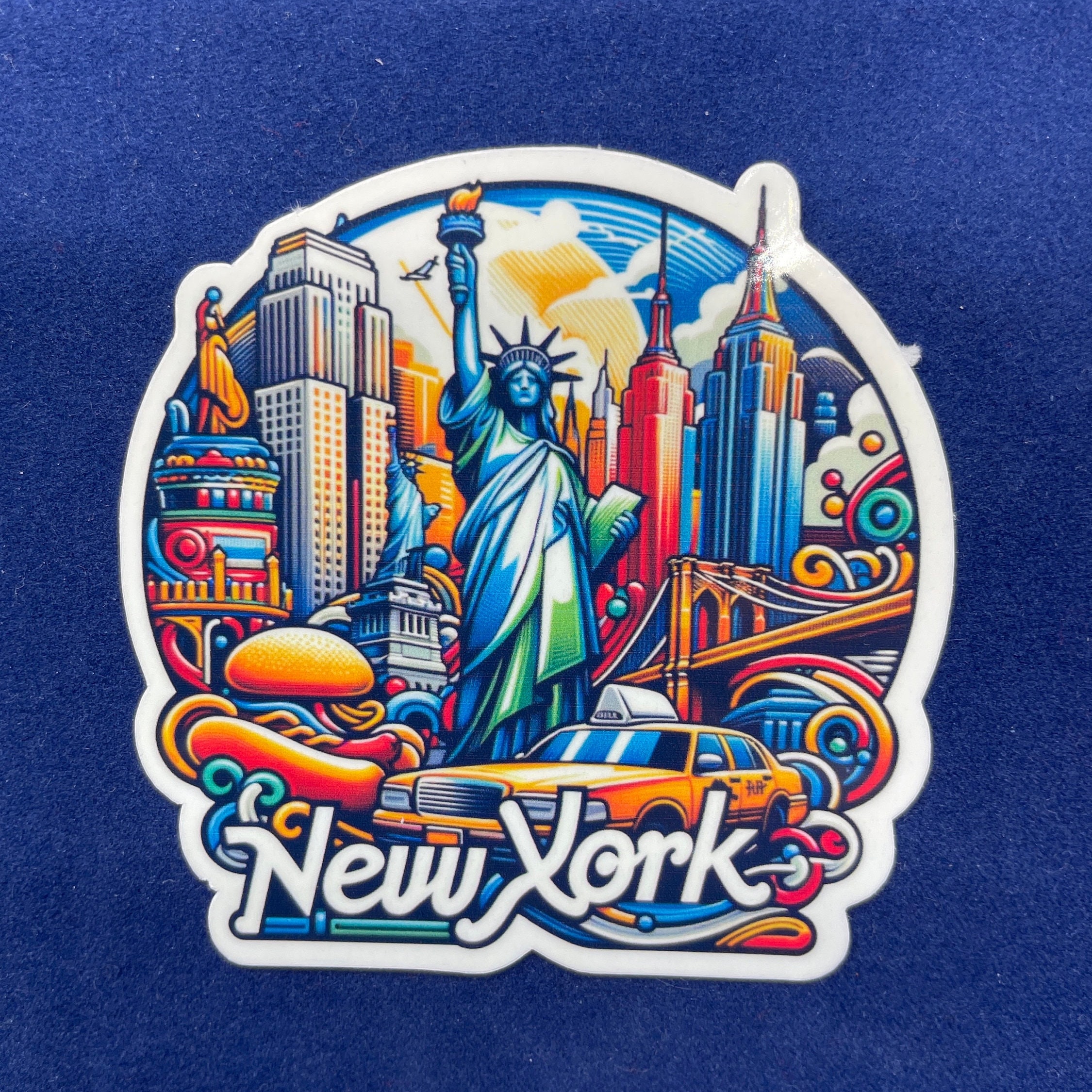 New York City New York Travel Travel Decal Waterproof Sticker New York ...