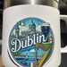 Dublin, Ireland, Stickers, Weatherproof Sticker, Travel Journal ...