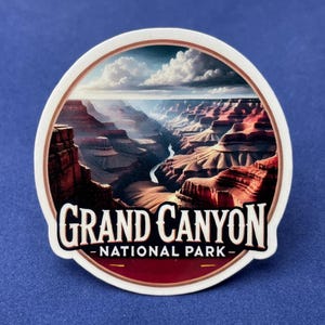 Grand Canyon, Stickers, Weatherproof Sticker, Travel Journal, Suitcase ...
