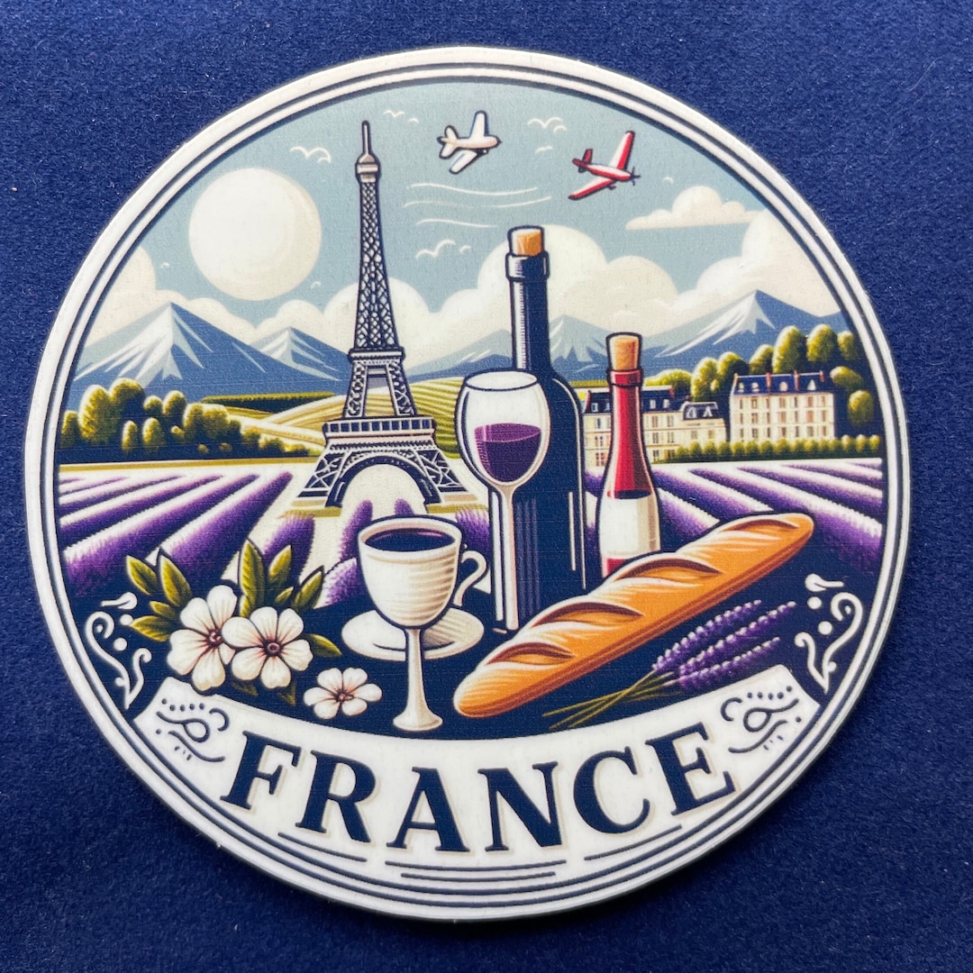 France | France Travel | Travel Decal | Waterproof Sticker | Travel ...