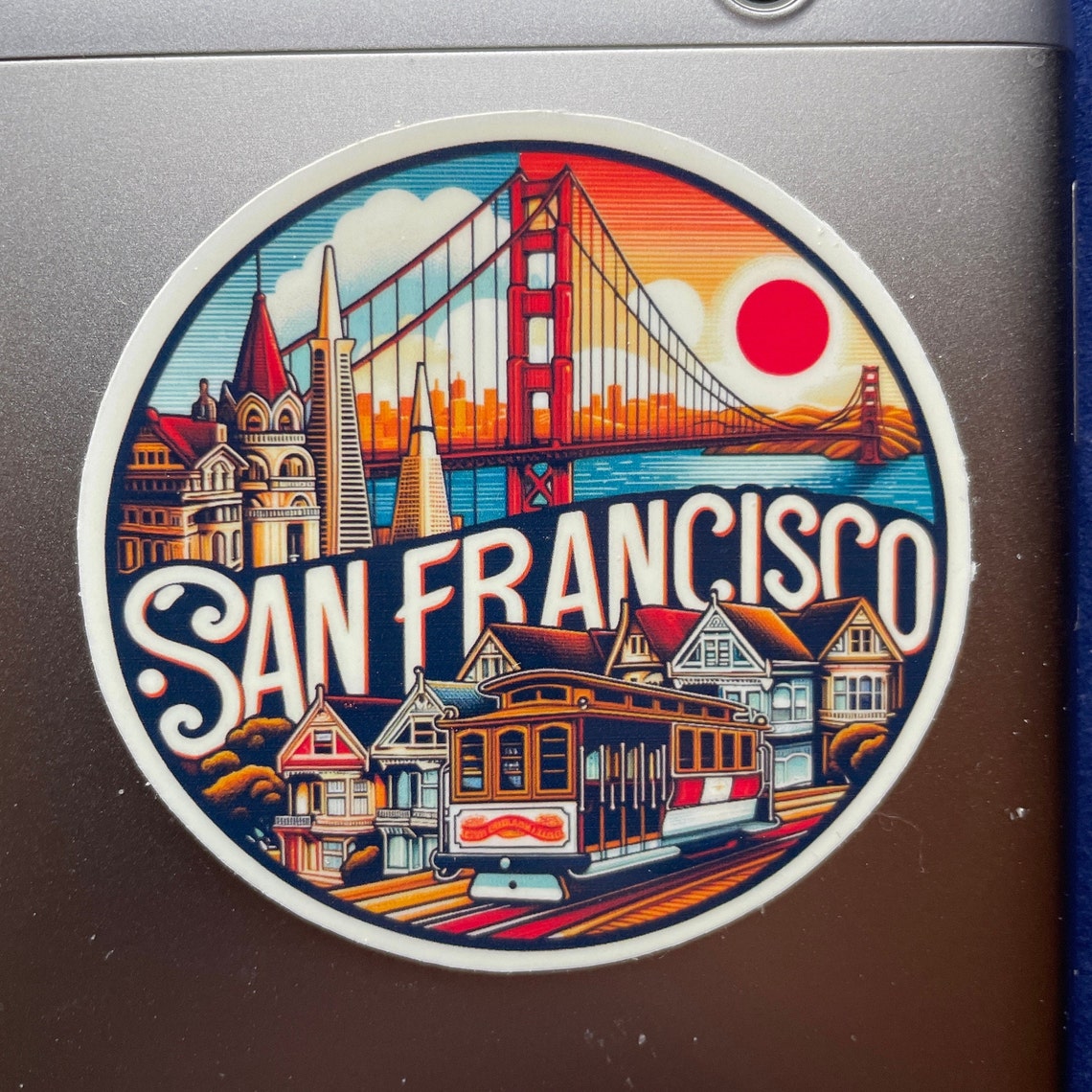 San Francisco San Francisco Travel Waterproof Sticker Travel Sticker ...