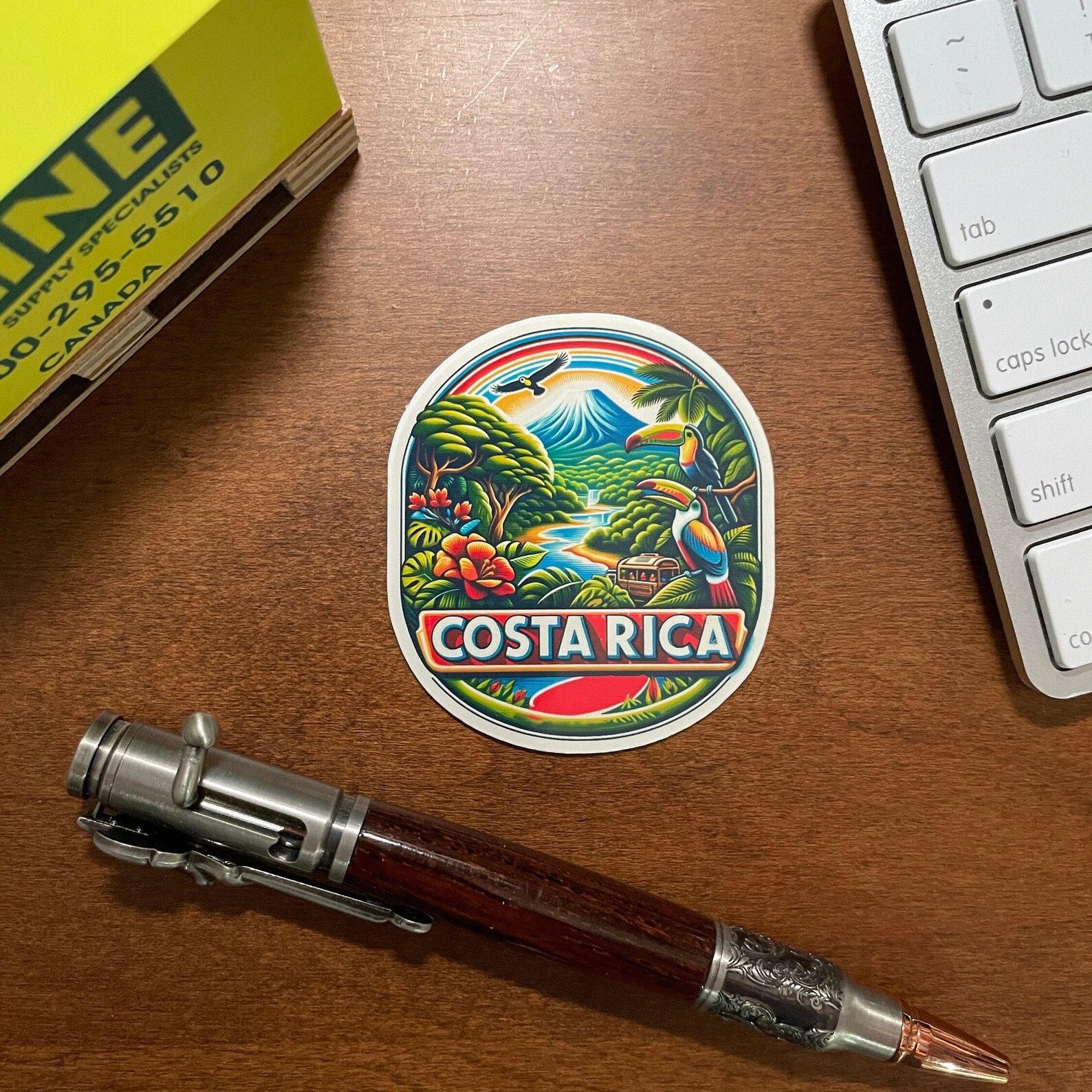 Costa Rica, Stickers, Weatherproof Sticker, Travel Journal, Suitcase ...