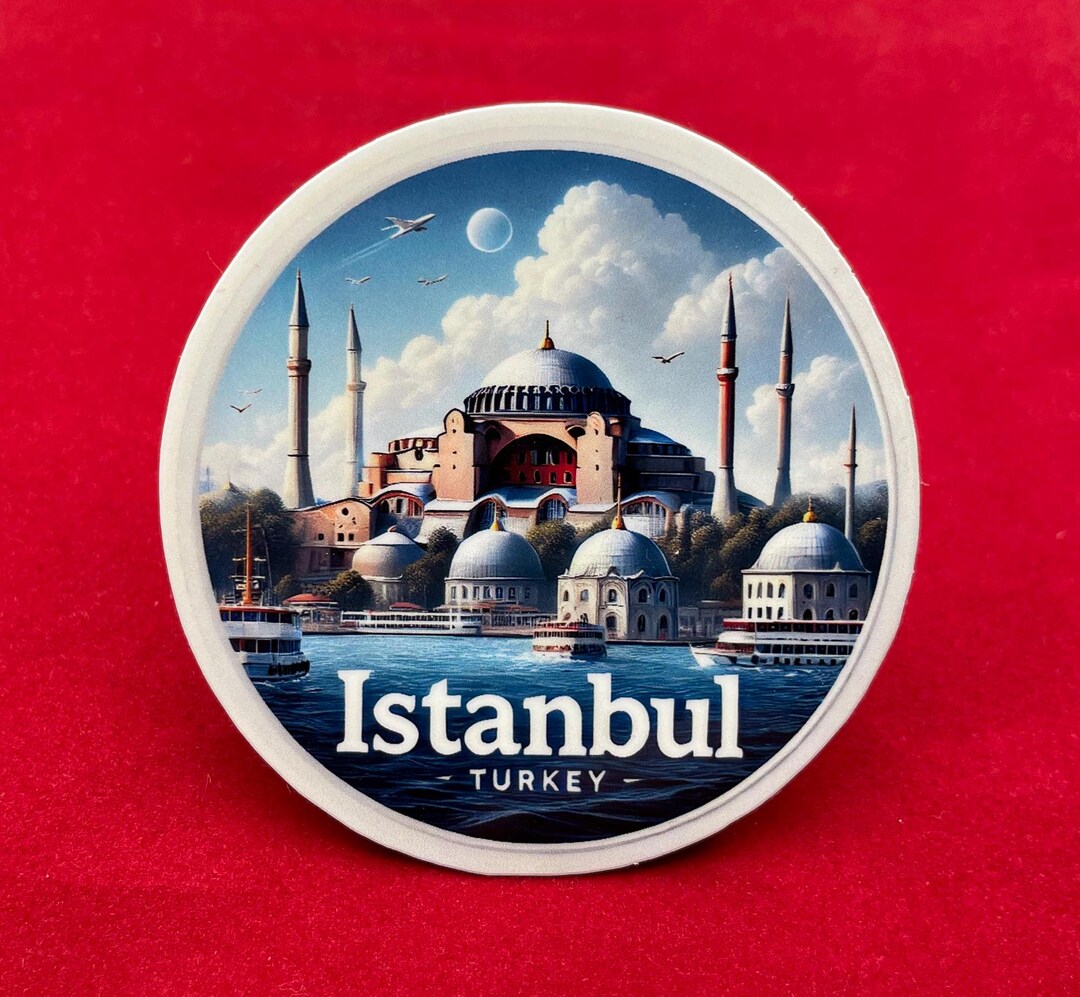 Istanbul,turkey, Stickers, Weatherproof Sticker, Travel Journal ...
