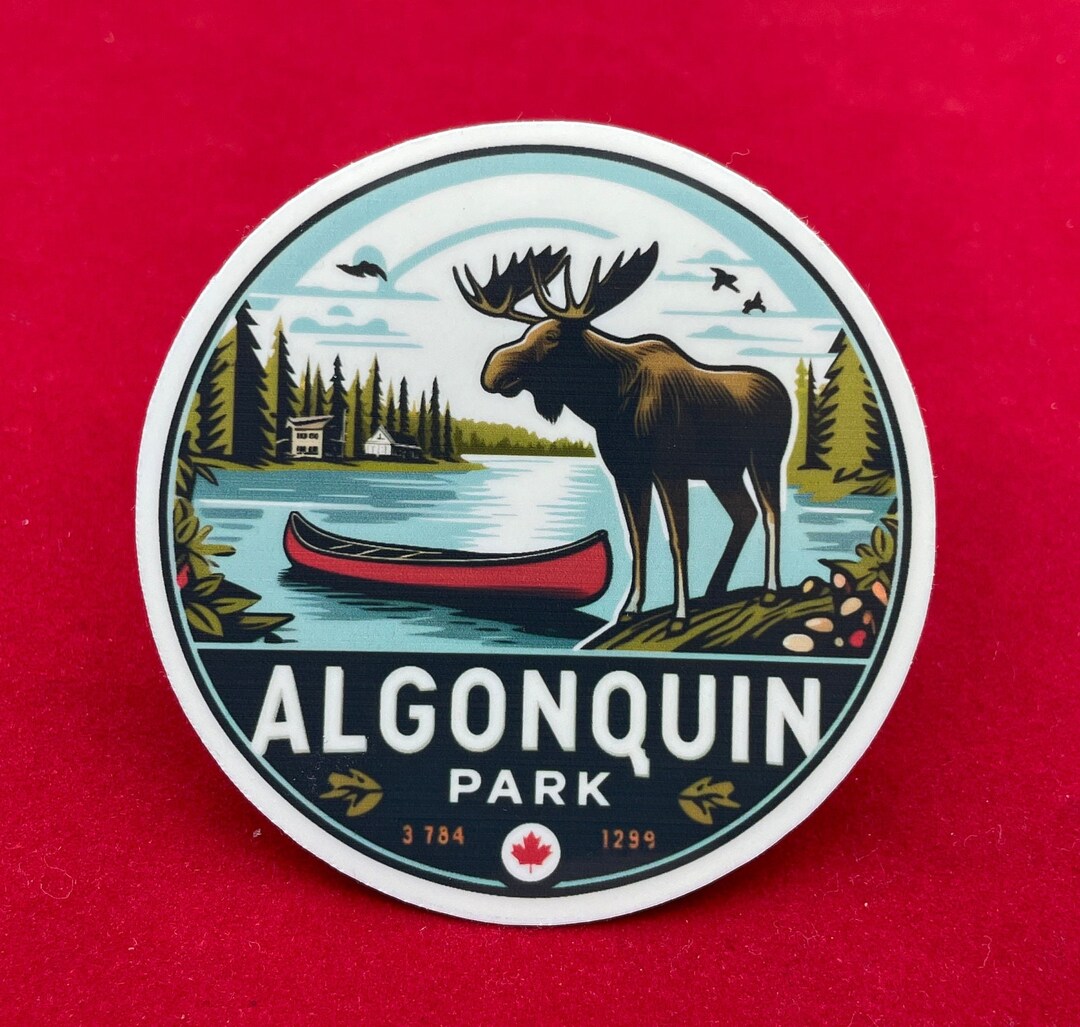Algonquin Park, Canada, Monaco, Stickers, Waterproof Sticker, Travel ...