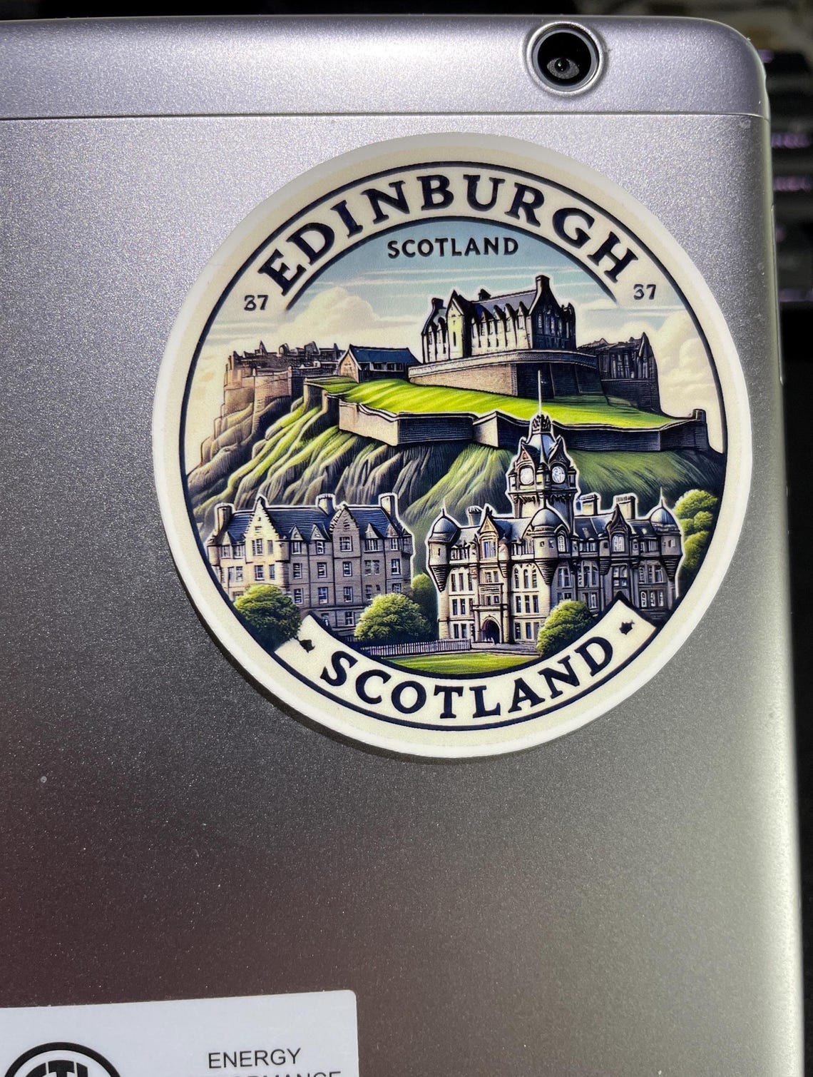 Edinburgh, Scotland, Stickers, Weatherproof Sticker, Travel Journal ...
