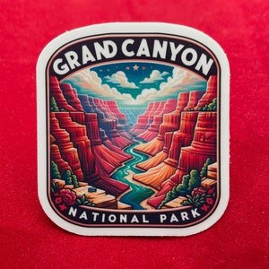 Grand Canyon, Stickers, Weatherproof Sticker, Travel Journal, Suitcase ...