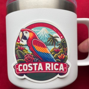 Costa Rica | Costa Rica Travel | Travel Decal | Waterproof Sticker ...