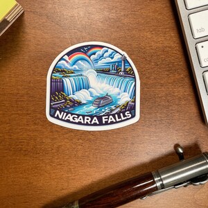 Niagara Falls | Niagara Falls Travel | | Waterproof Sticker | Vintage ...
