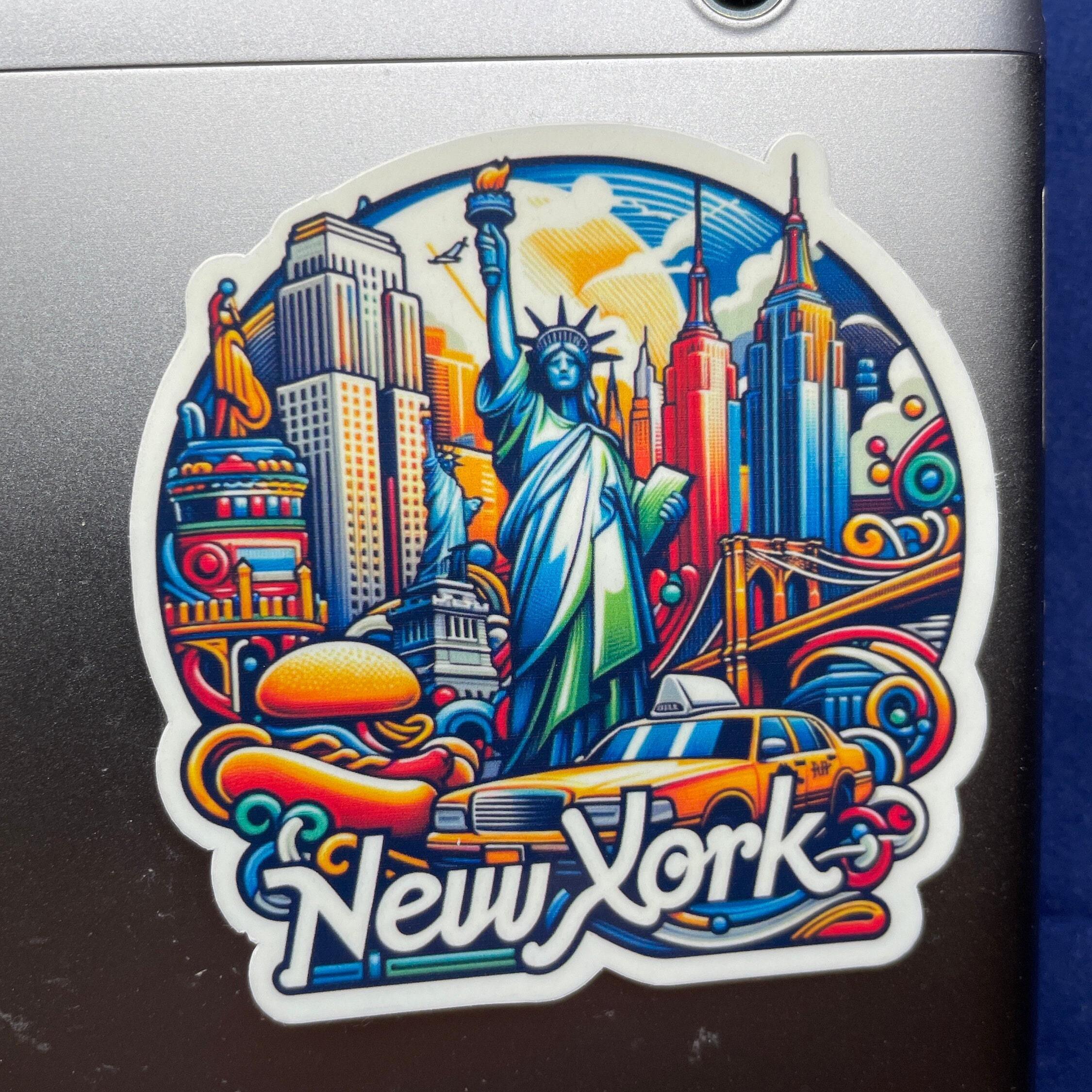 New York City | New York Travel | Travel Decal | Waterproof Sticker ...