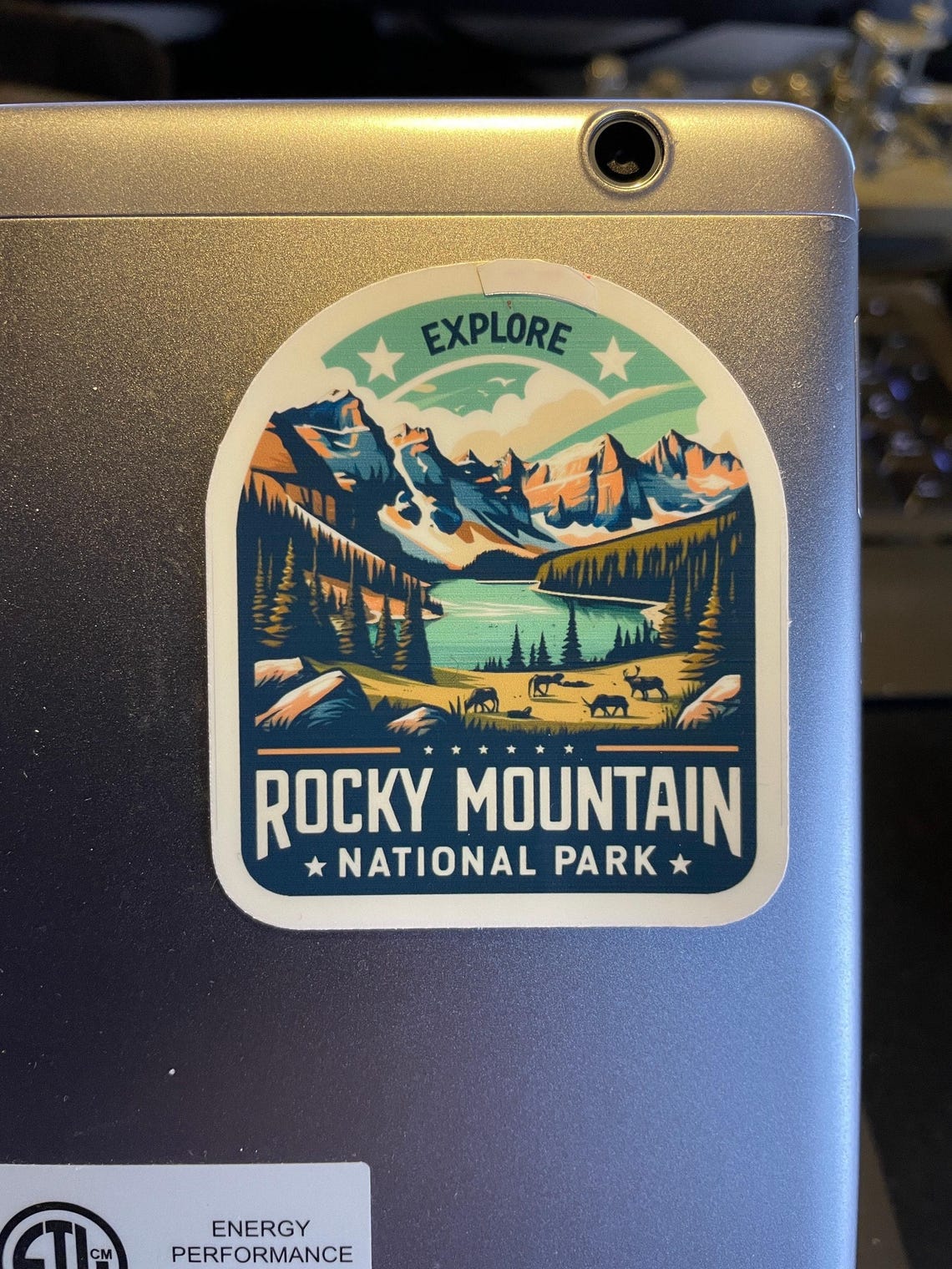 Rocky Mountain National Park, Stickers, Weatherproof Sticker, Travel ...