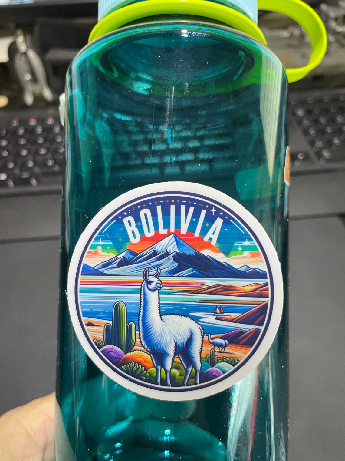 Bolivia, Stickers, Weatherproof Sticker, Travel Journal, Suitcase ...