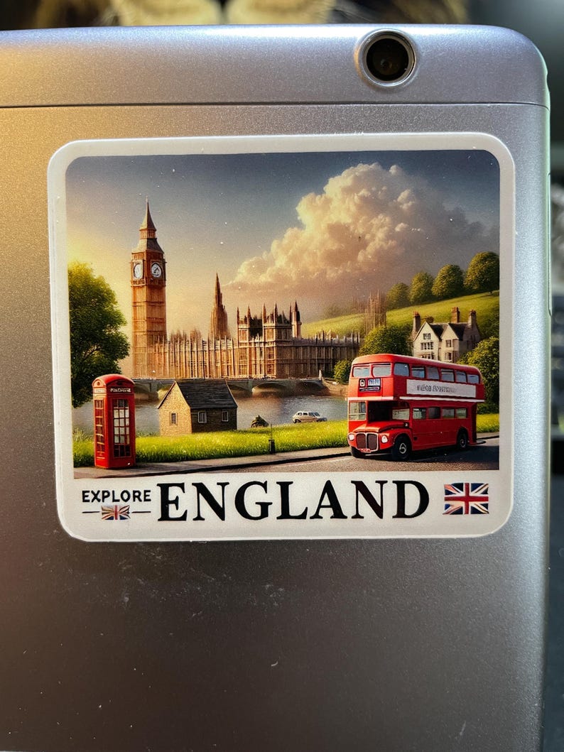 England, Stickers, Weatherproof Sticker, Travel Journal, Suitcase ...