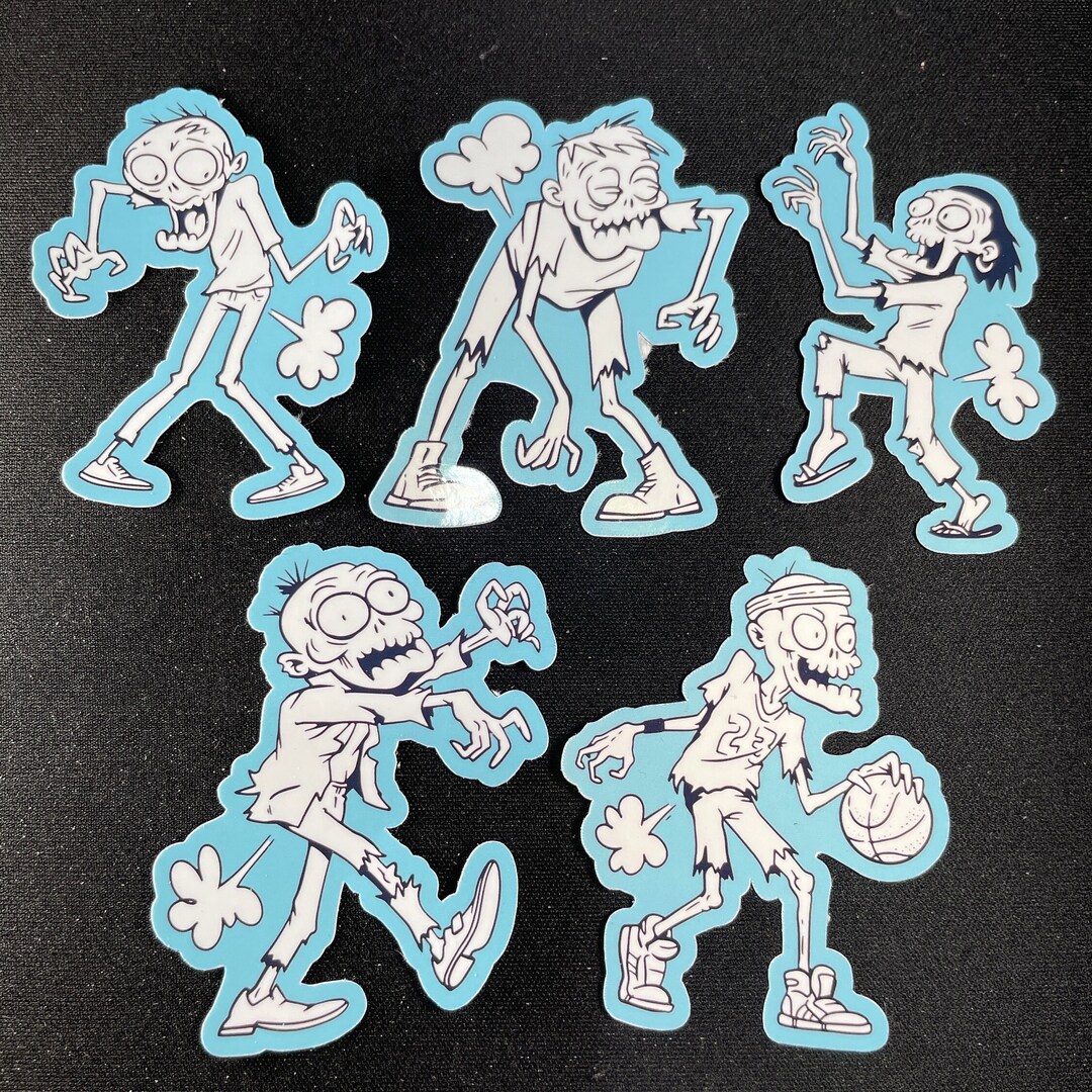 Zombie, Farting Zombies-funny Zombie Sticker-waterproof Sticker-zombie ...