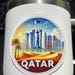 Qatar, Weatherproof Sticker, Travel Journal, Suitcase Sticker, Luggage ...