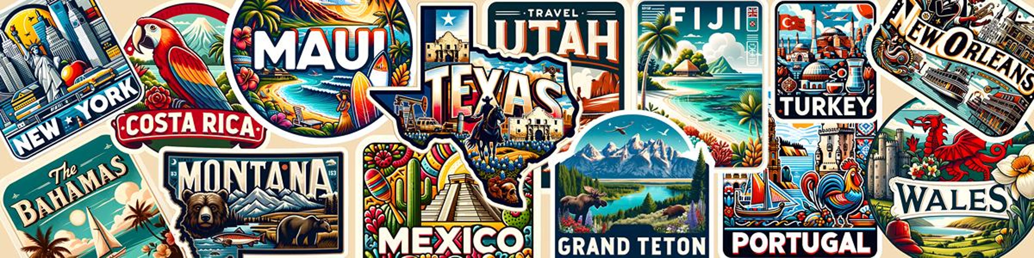 ThreeStickers - Etsy