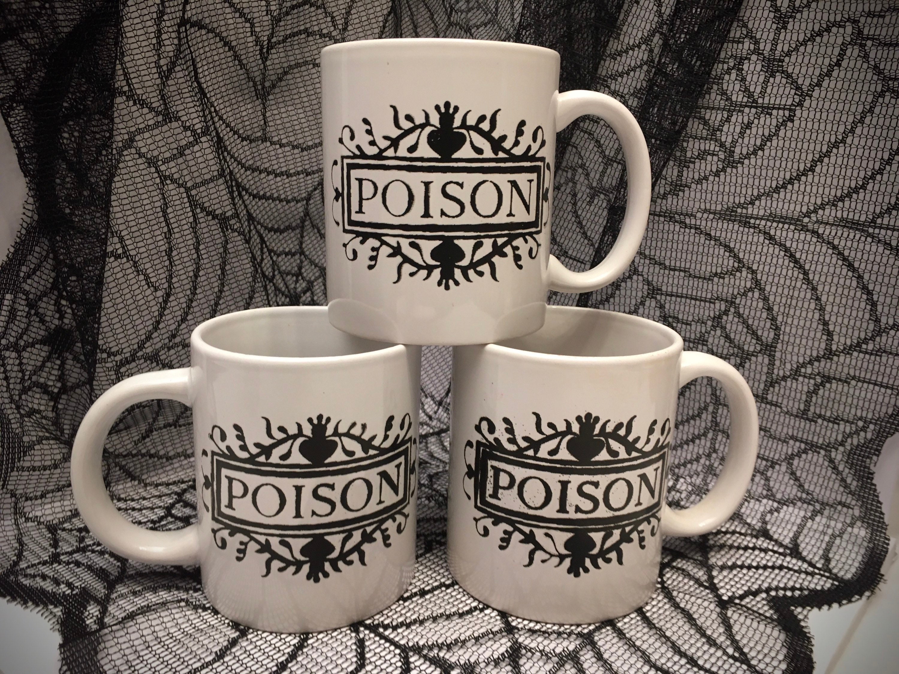 Poison Mug - Toxic Beverage Holder - Ironic Tea/coffee Receptacle - Etsy UK