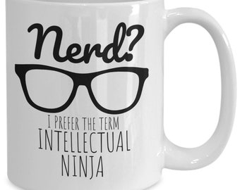 Nerdy Tea Cup - Etsy