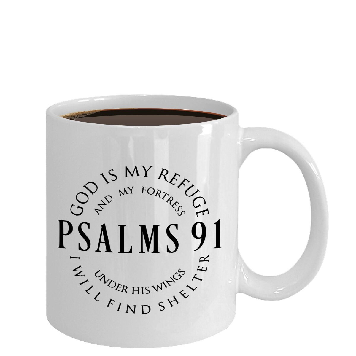 Psalm 91 Mug/psalms 91 Mug/brother in Christ/sister in Christ ...