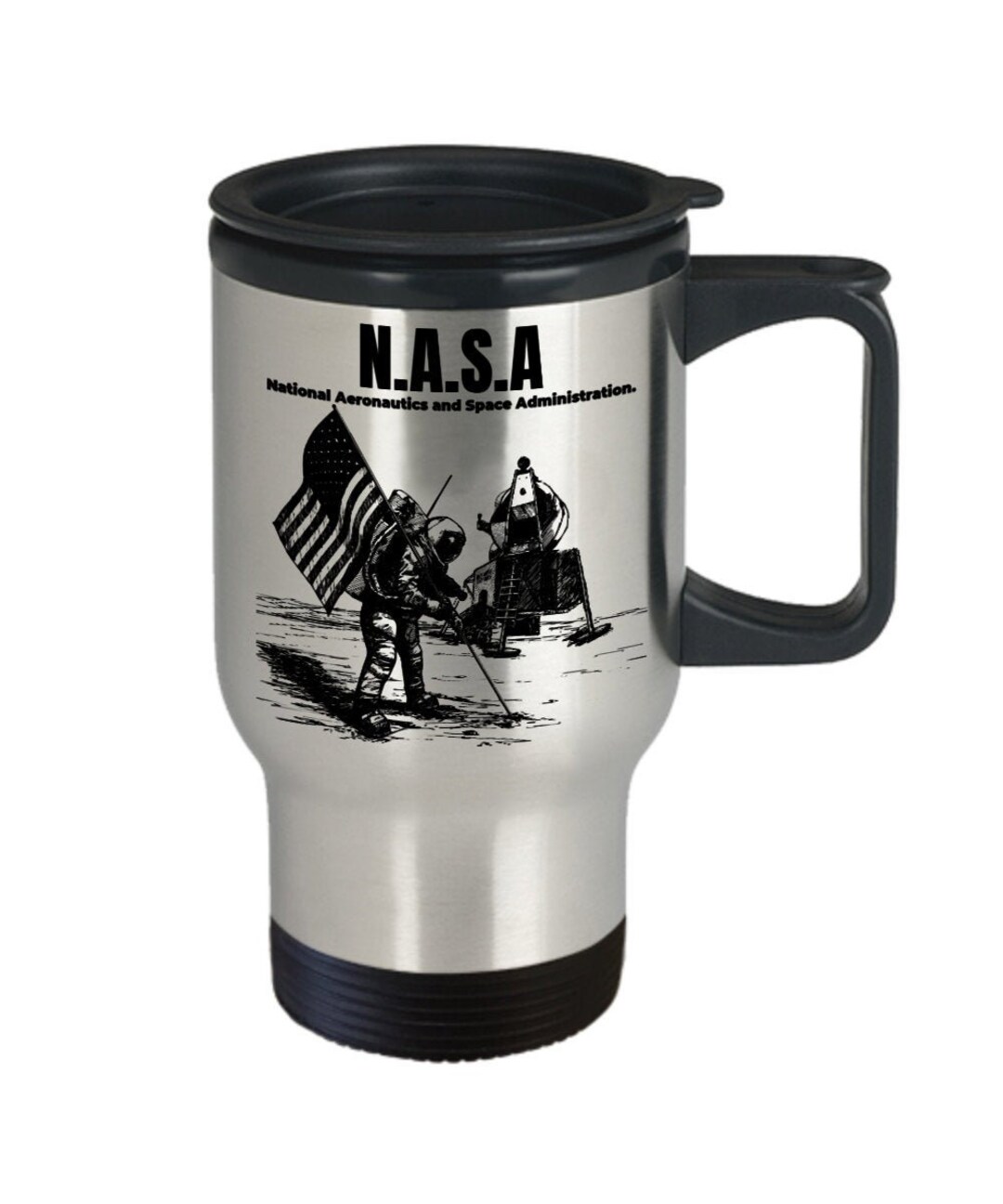 Nasa Travel Mug/nasa Coffee Mug Portable Mug/nasa Vintage - Etsy