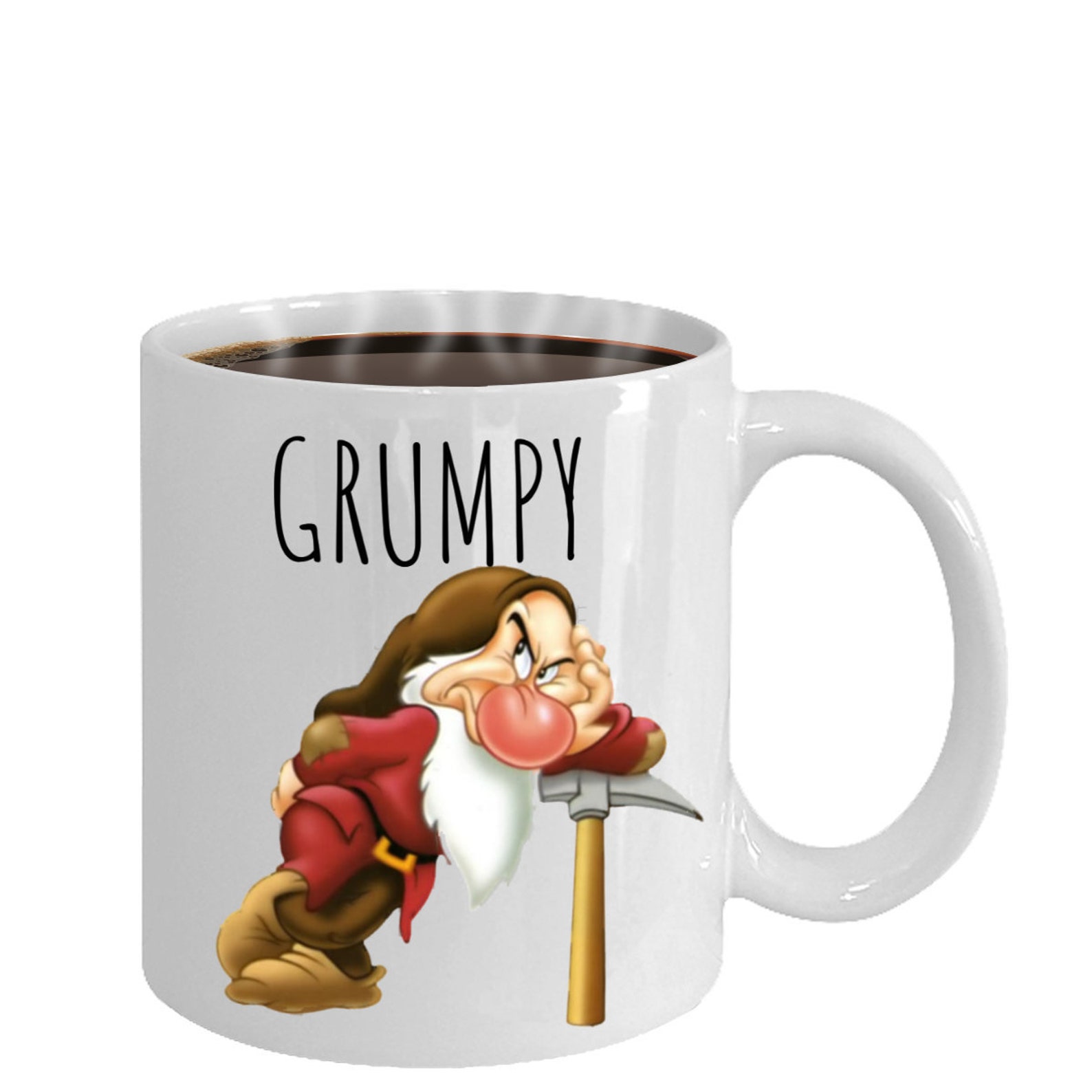 LIMITED SALE Grumpy mug/Grumpy coffee/hot chocolate novelty | Etsy