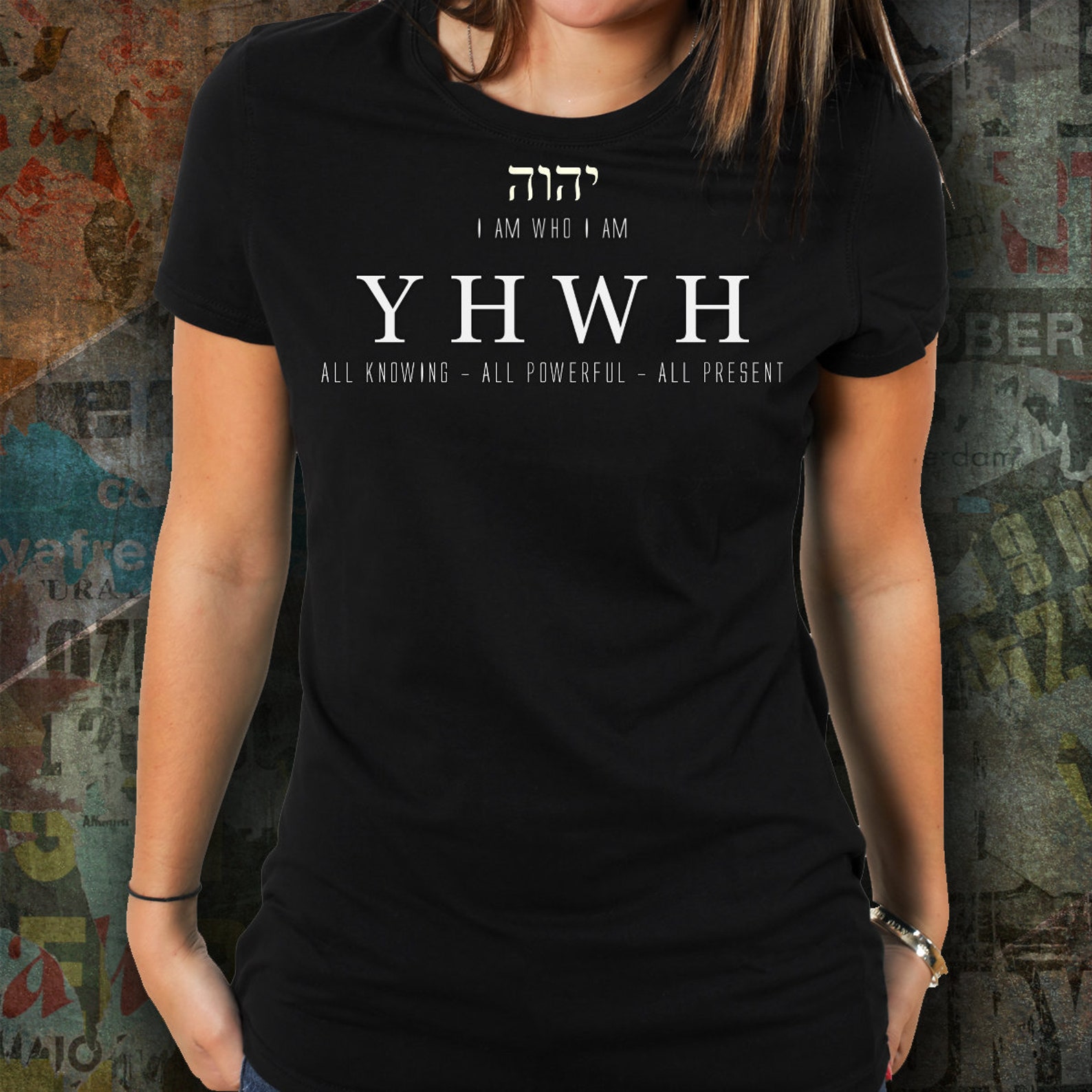 YHWH Shirt/yahweh Shirt/messianic Shirt/hebrew YHWH - Etsy