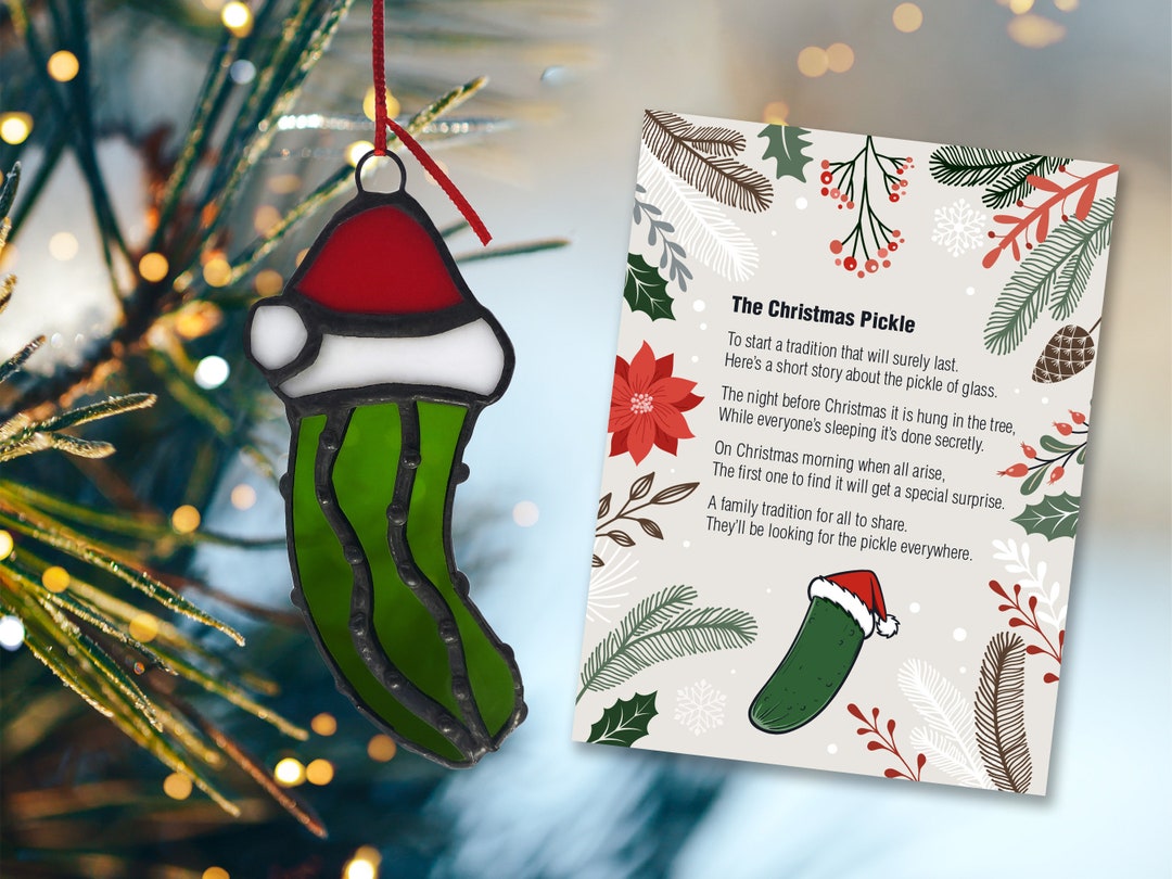 Christmas Pickle Ornament - Etsy