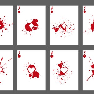 Dexter Inspired Playing Cards - Etsy