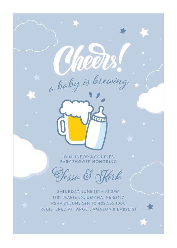 Keg Party Invitations