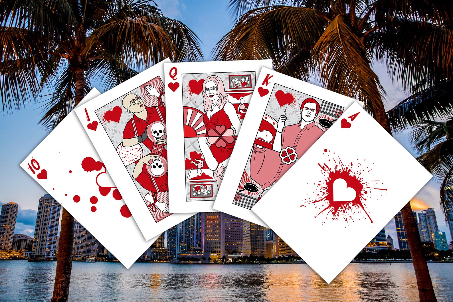 Dexter Inspired Playing Cards | Etsy