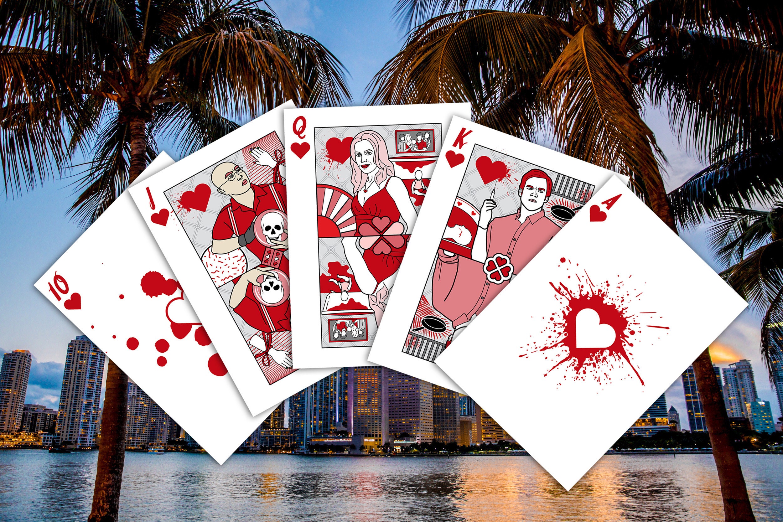 Dexter Inspired Playing Cards | Etsy