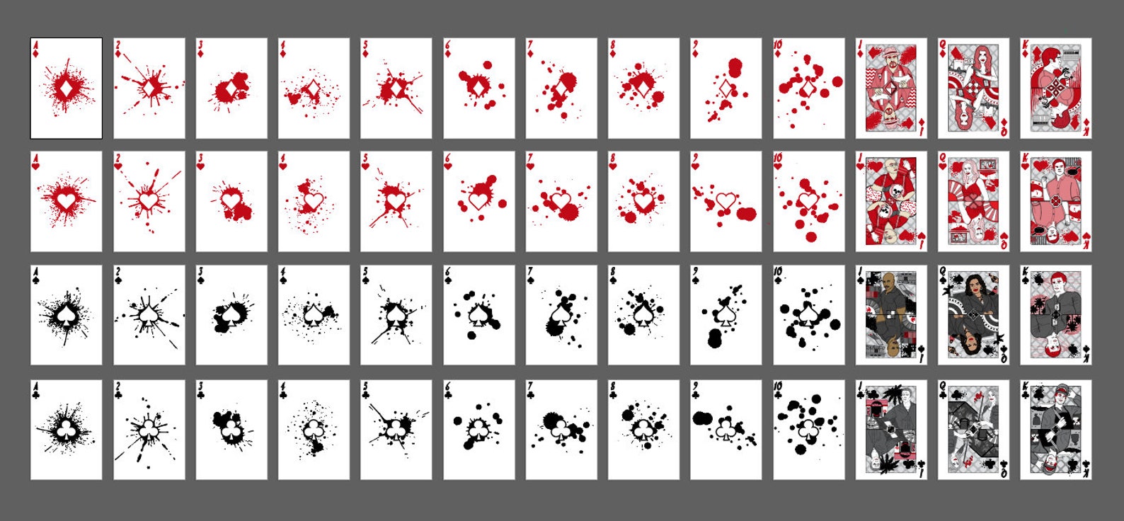 Dexter Inspired Playing Cards | Etsy