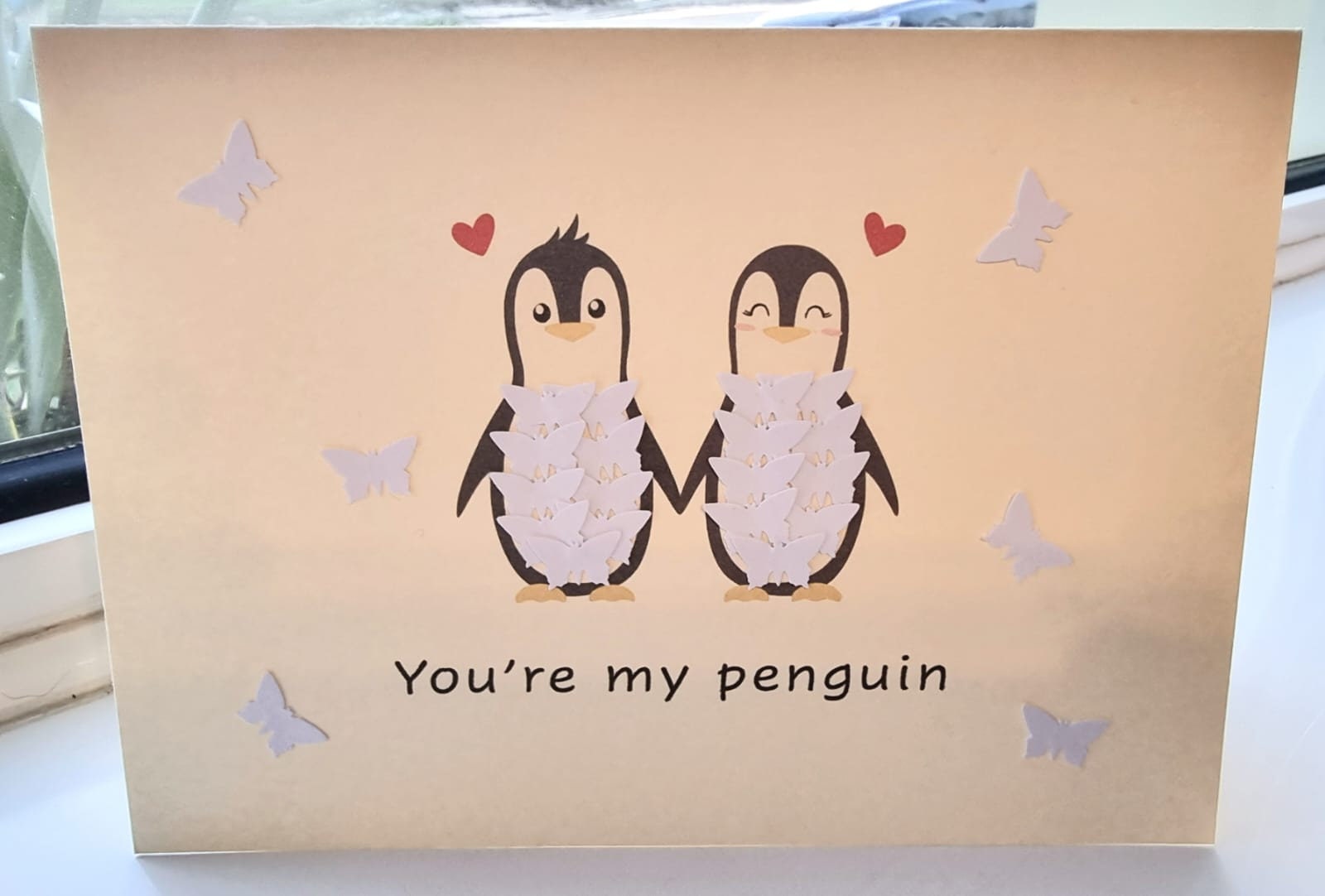 Valentines Card - You're My Penguin - Etsy UK