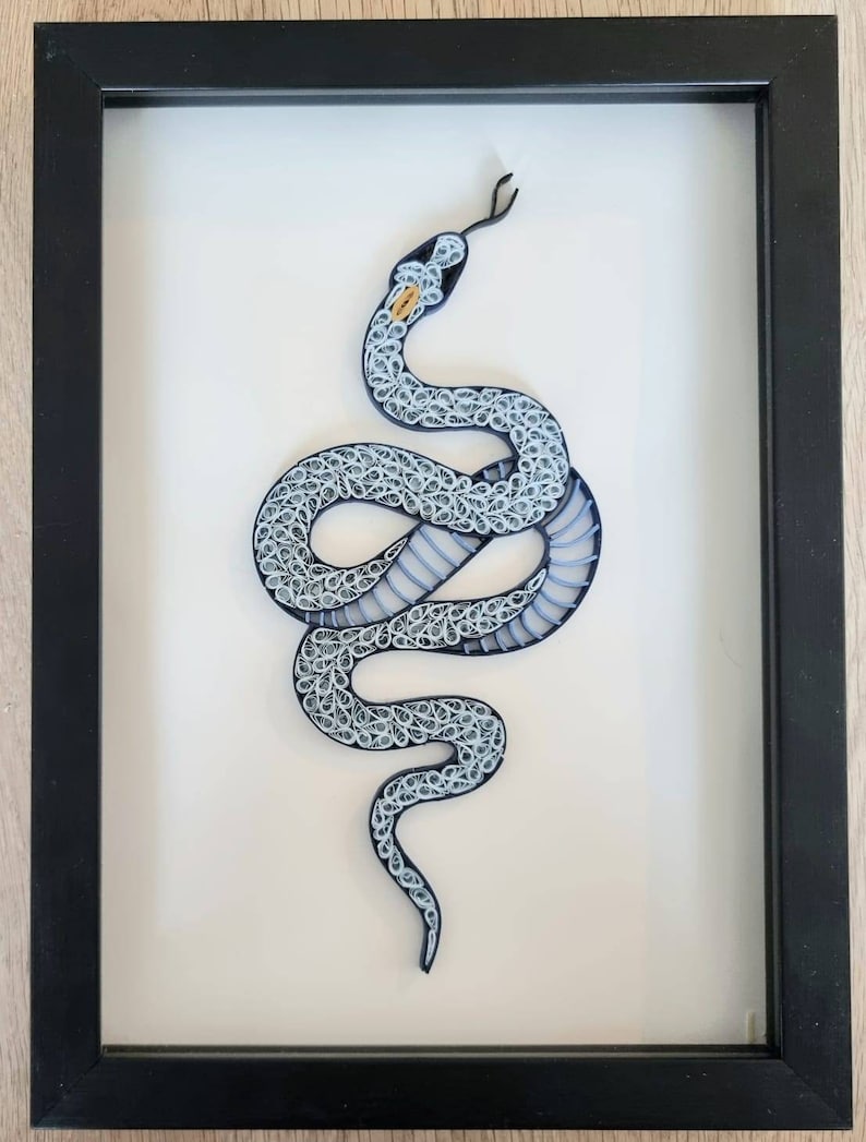 Quilled Paper Snake - Etsy
