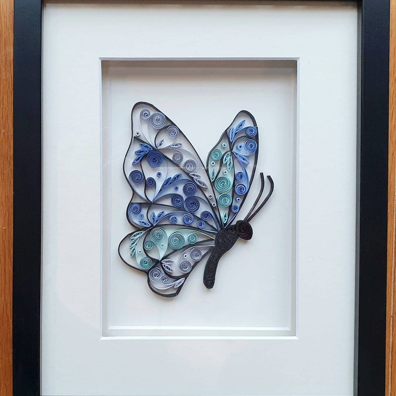 Quilling Butterfly - Etsy