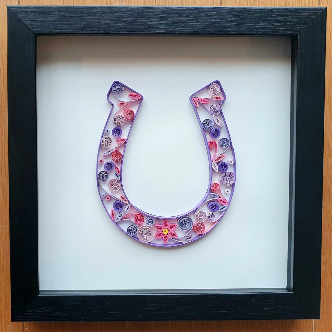 Quilled Paper Horse Shoe - Etsy