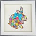 Button Rabbit (button Art) - Etsy
