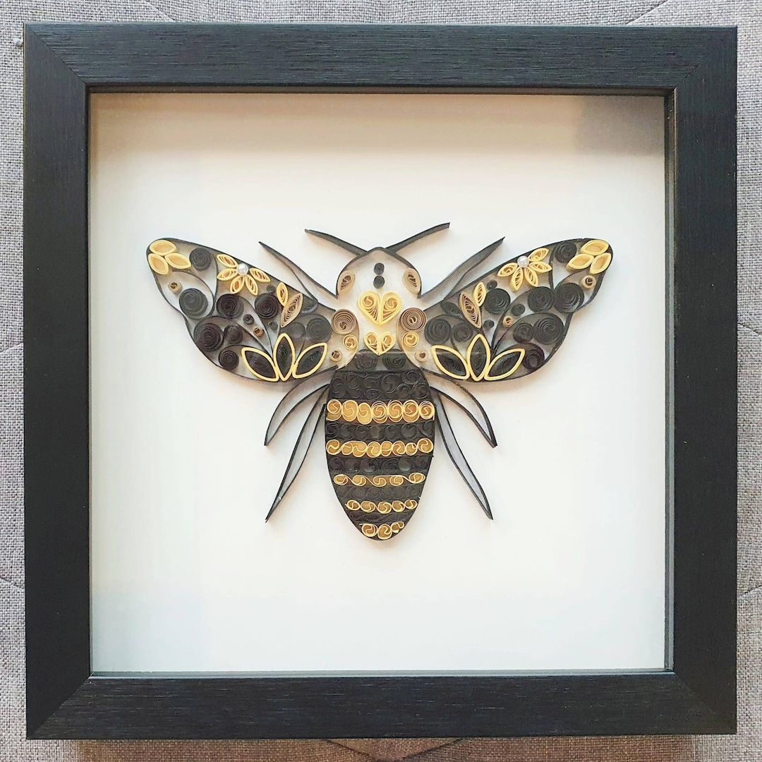 Quilled Paper Bee - Etsy