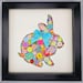Button Rabbit (button Art) - Etsy
