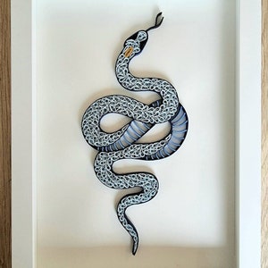 Quilled Paper Snake - Etsy