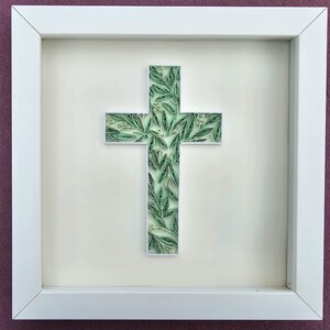 Quilled Green Cross - Etsy
