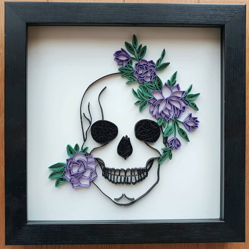 Paper Skull - Etsy