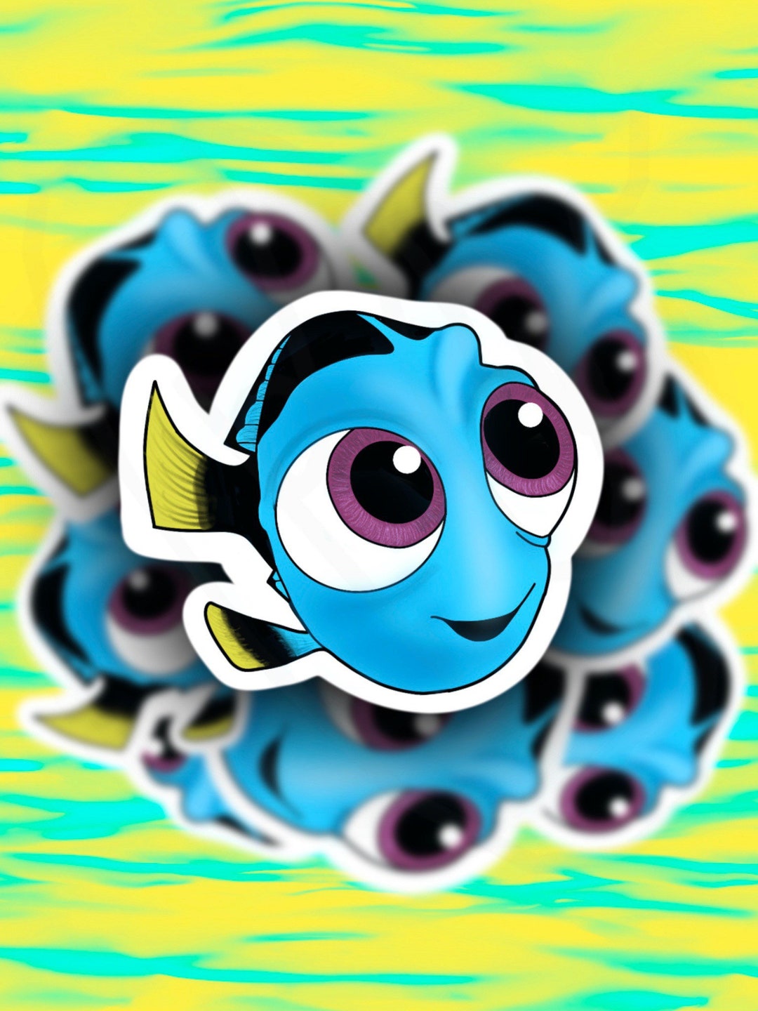 Dory Sticker Finding Dory Sticker Findet Nemo Sticker Baby Dory Sticker ...